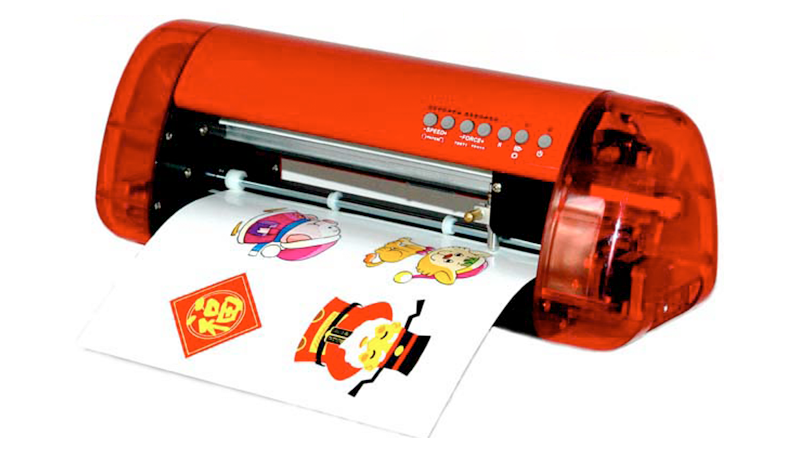 Portable Contour Cutting Plotter